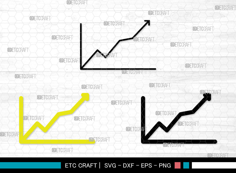 Graph Icons Monogram, Graph Svg, Stock Market Svg, Graphs, Statistics ...
