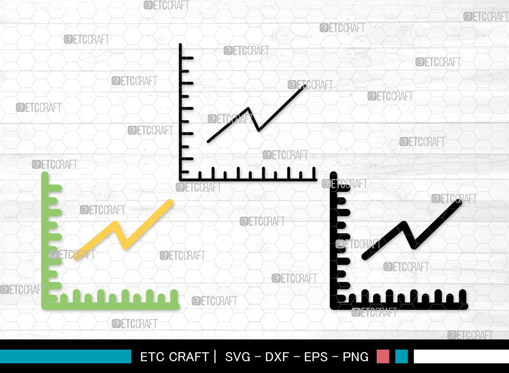 Graph Icons Monogram, Graph Svg, Stock Market Svg, Graphs, Statistics ...