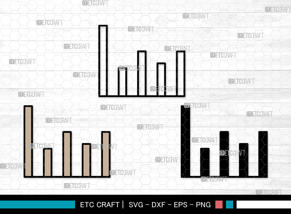 Graph Icons Monogram, Graph Svg, Stock Market Svg, Graphs, Statistics ...