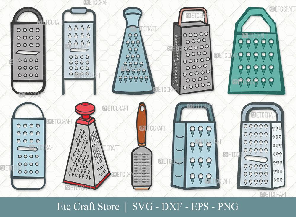 Grater Clipart SVG Cut File | Kitchen Svg | Cooking Svg | Cheese Grater ...