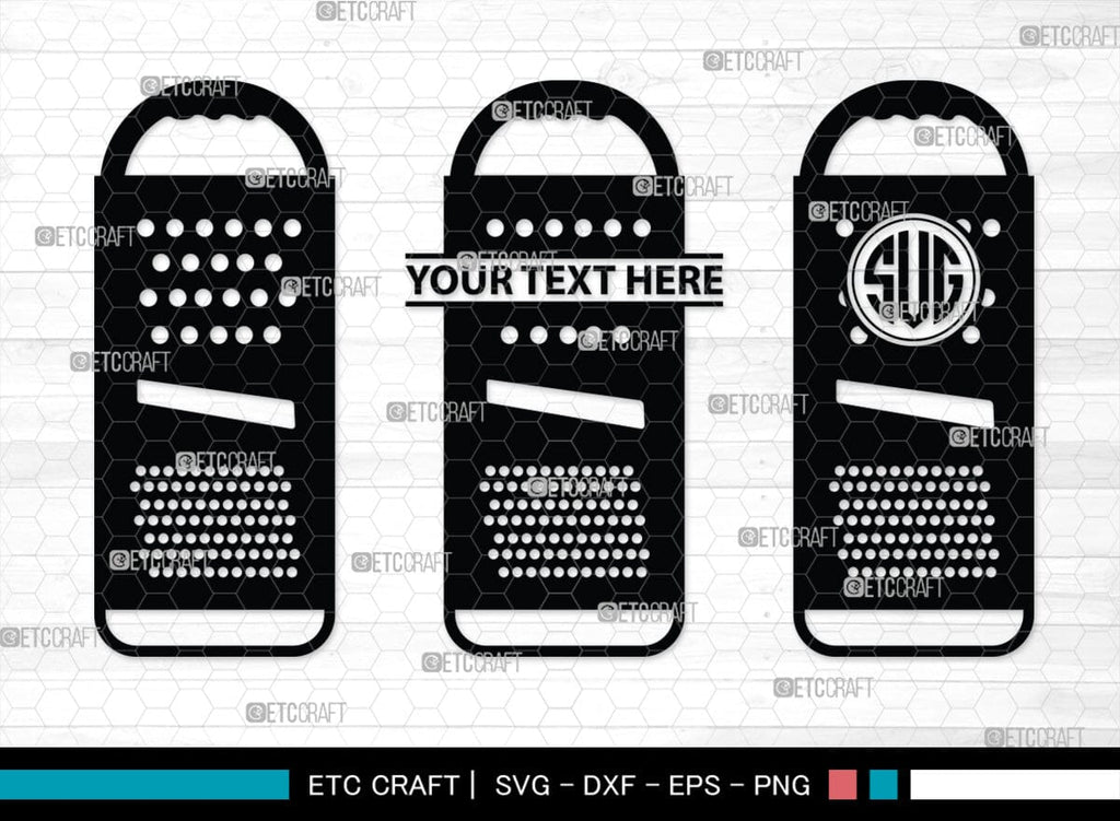 Grater Monogram, Grater Silhouette, Grater SVG, Cheese Grater Svg ...
