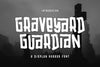 Graveyard Guardian - Display Font - So Fontsy