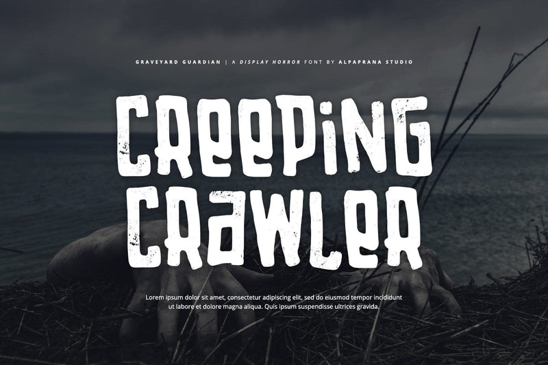 Graveyard Guardian - Display Font - So Fontsy