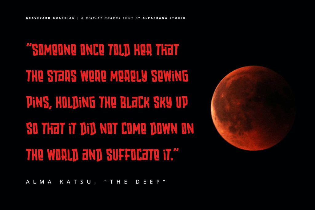 Graveyard Guardian - Display Font - So Fontsy