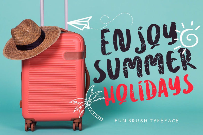 Grayson Fun Brush Typeface - So Fontsy