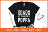 Great Dads Get Promoted To Poppa Grandpa Svg Cutting File - So Fontsy