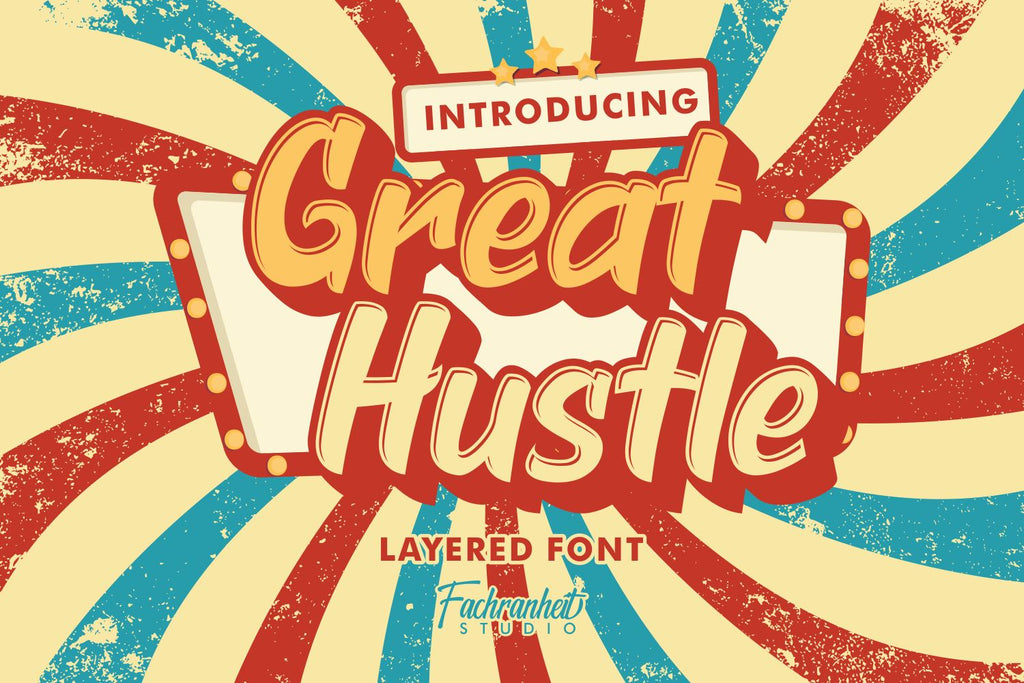 Great Display Font Bundle - So Fontsy