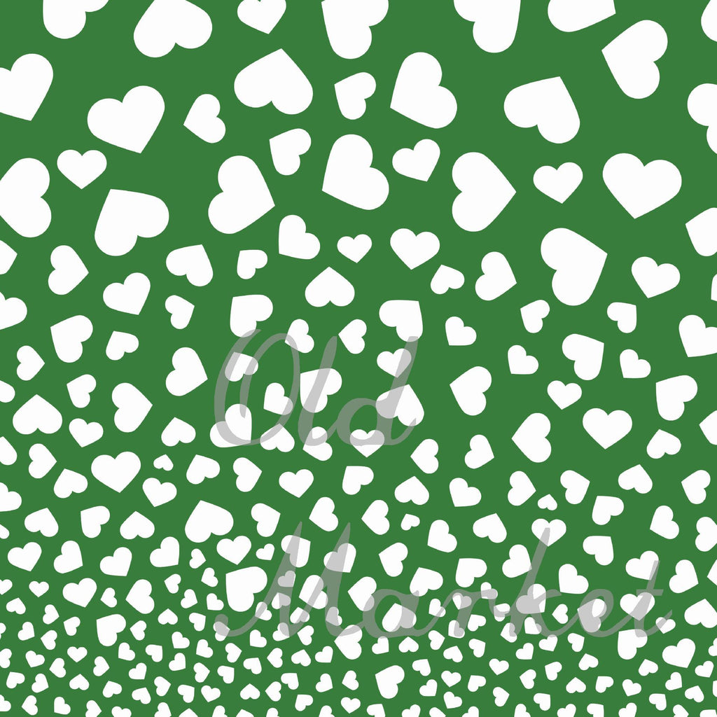 Green Patterns Digital Paper - So Fontsy