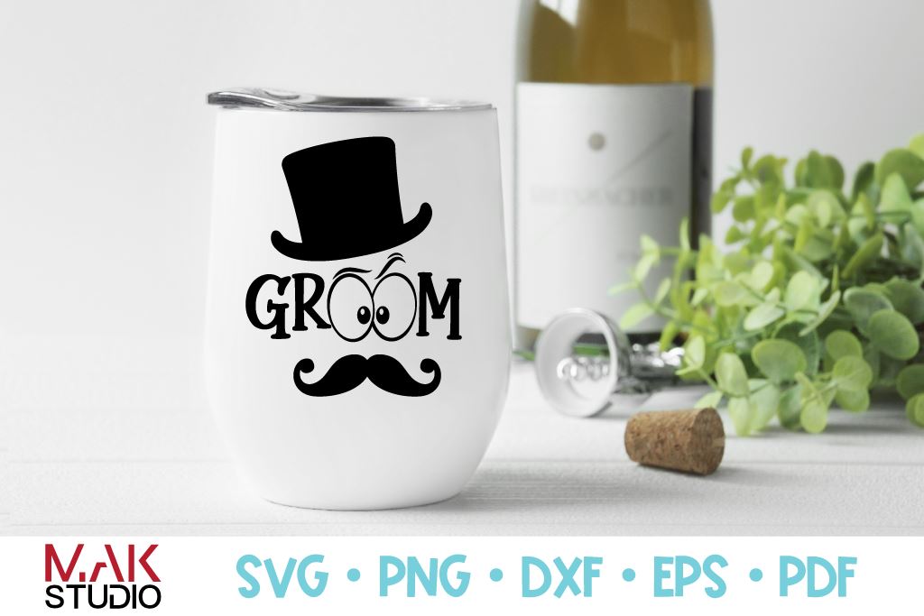 Groom svg, Groom svg file, Wedding svg, Groom silhouette, Groom cut ...