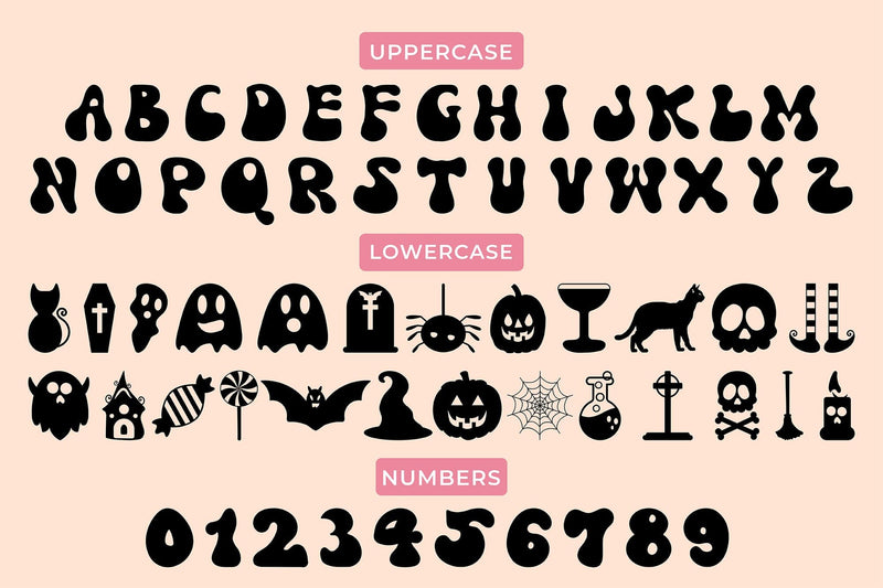 Groovy Halloween - A Retro Halloween Font - So Fontsy