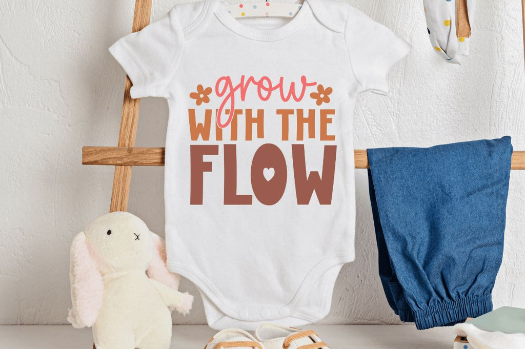 Grow with the flow SVG - So Fontsy