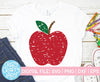 Grunge Apple | Back to School SVG Cut File - So Fontsy