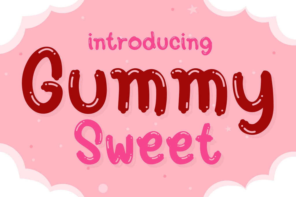 Gummy Sweet Font - So Fontsy