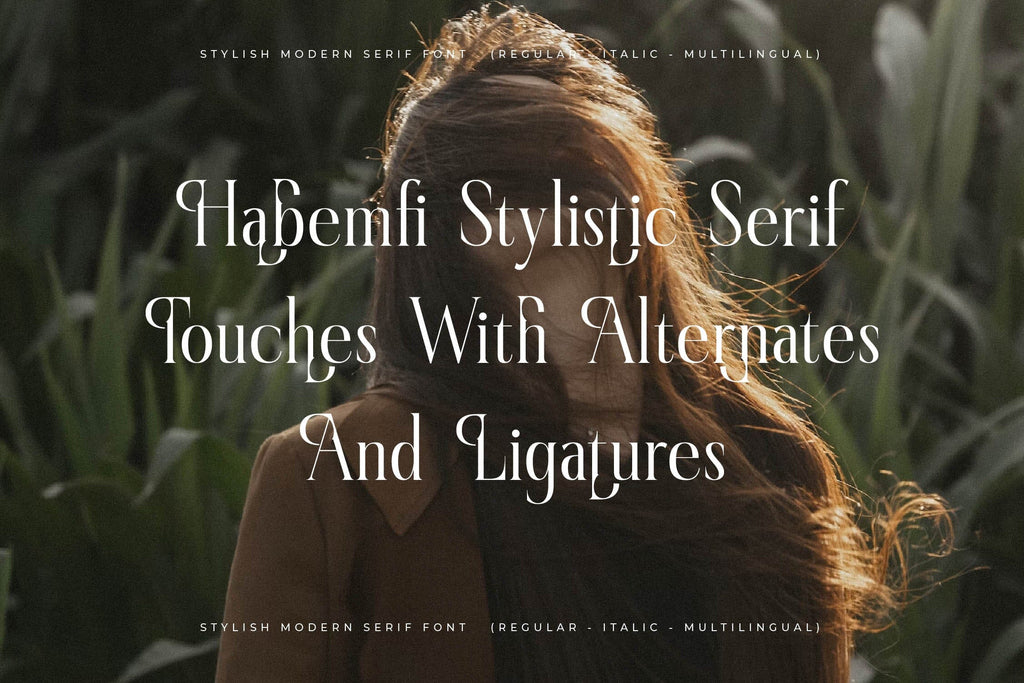 Habemfi Typeface - So Fontsy