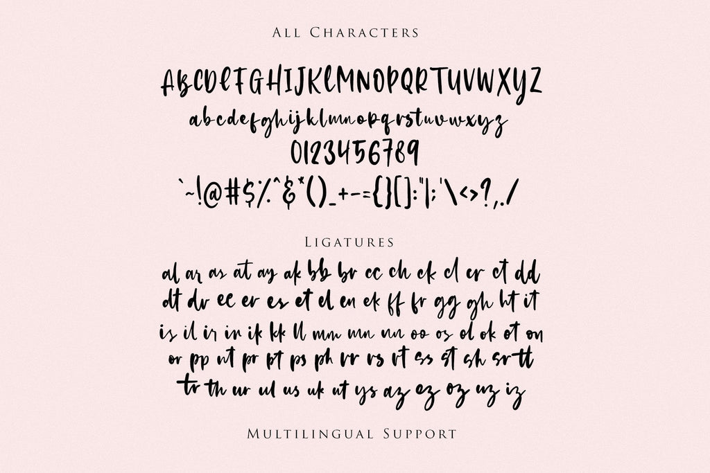 Hachiko - Handwritten Font - So Fontsy