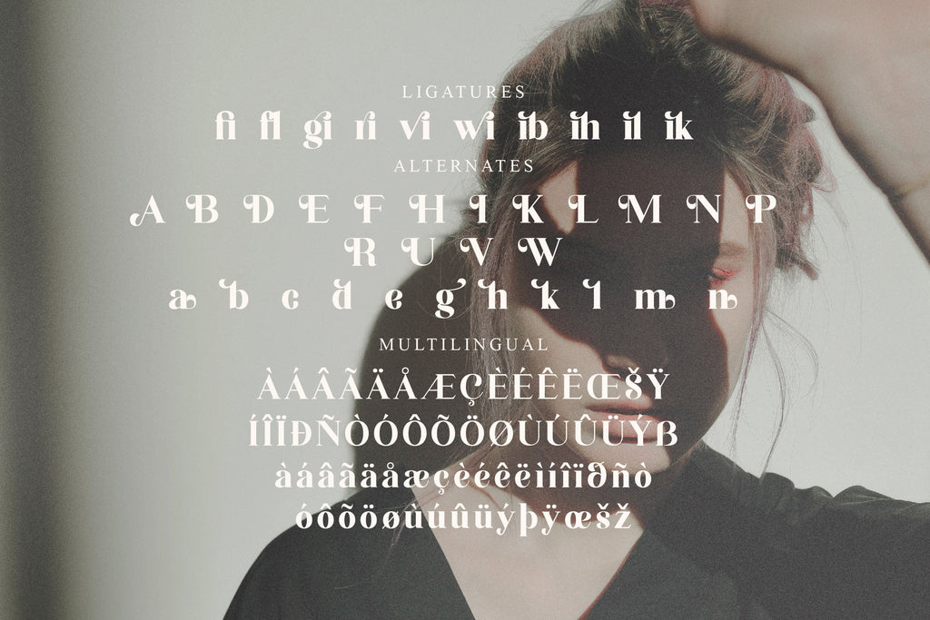 Hagista Melagon Typeface - So Fontsy