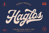 Haglos - Bold Script Font - So Fontsy