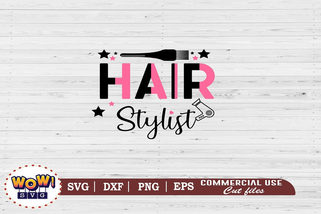 Hair stylist svg dxf png, barber svg, salon svg, hair stylist svg ...