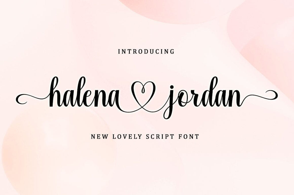 Halena Jordan Font - So Fontsy