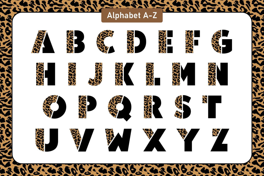 Half Cheetah Color fonts - So Fontsy