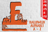 Halloween Alphabet A-Z 2 svg eps ai png - So Fontsy