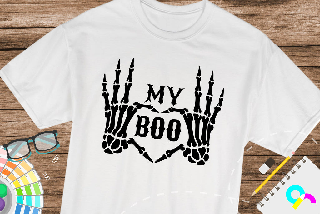 Halloween boo svg - So Fontsy