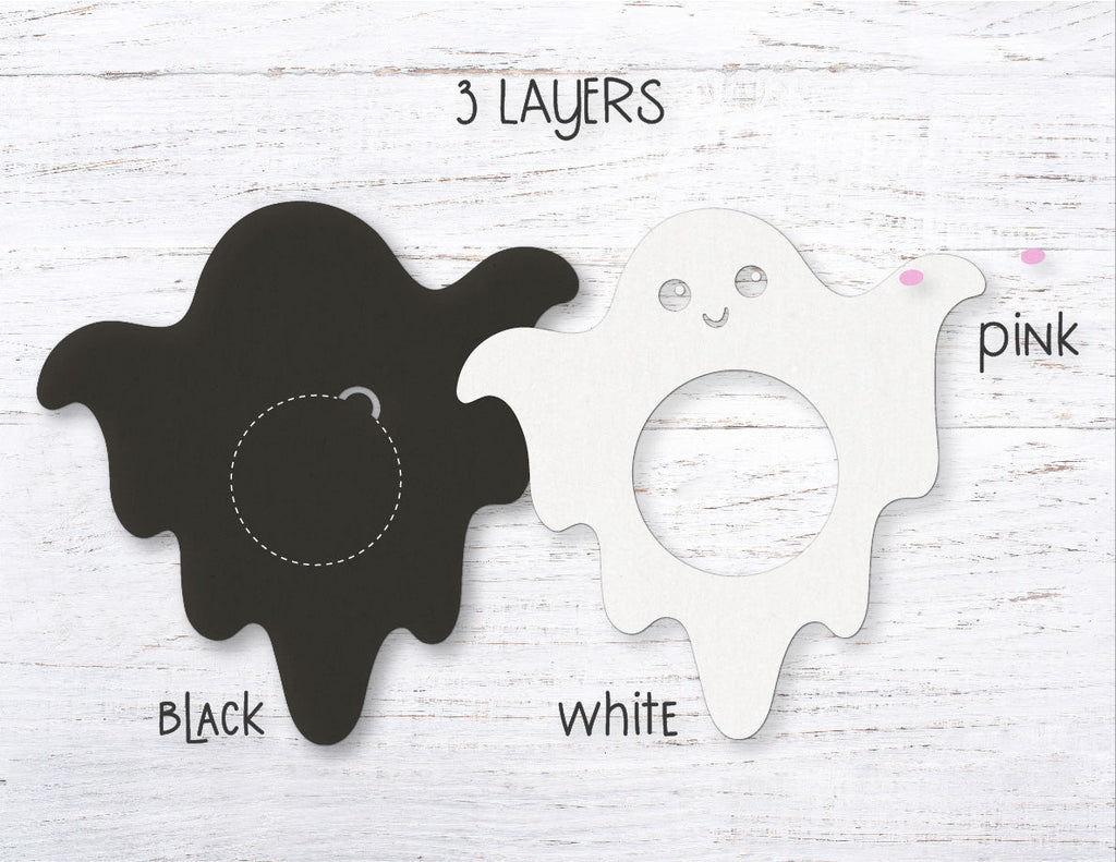 Halloween Candy Dome SVG | Ghost Candy Holder - So Fontsy