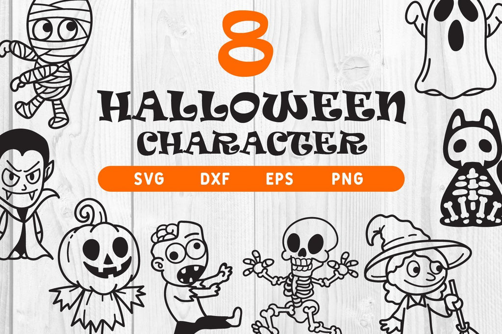 halloween character svg - So Fontsy