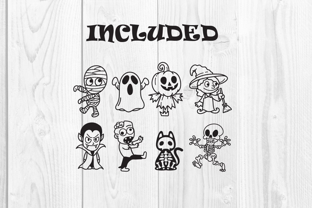 halloween character svg - So Fontsy