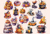 Halloween Clipart Bundle | Jack O Lantern Images - So Fontsy