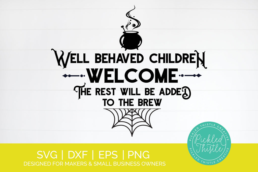 Well Behaved Children - So Fontsy
