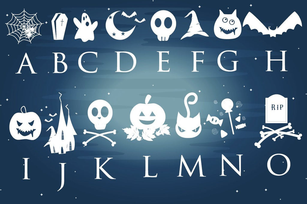 Halloween Dingbats Font - So Fontsy
