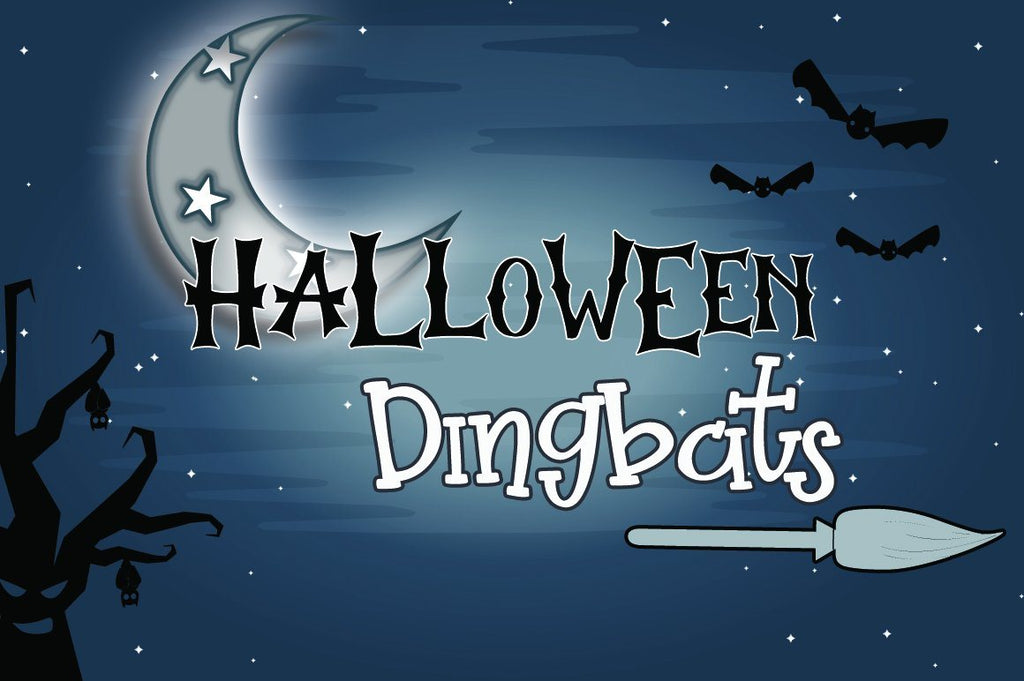 Halloween Dingbats Font - So Fontsy