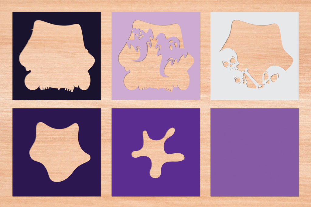 Halloween Ghost - 3D Layered Paper Cut SVG 7 - So Fontsy