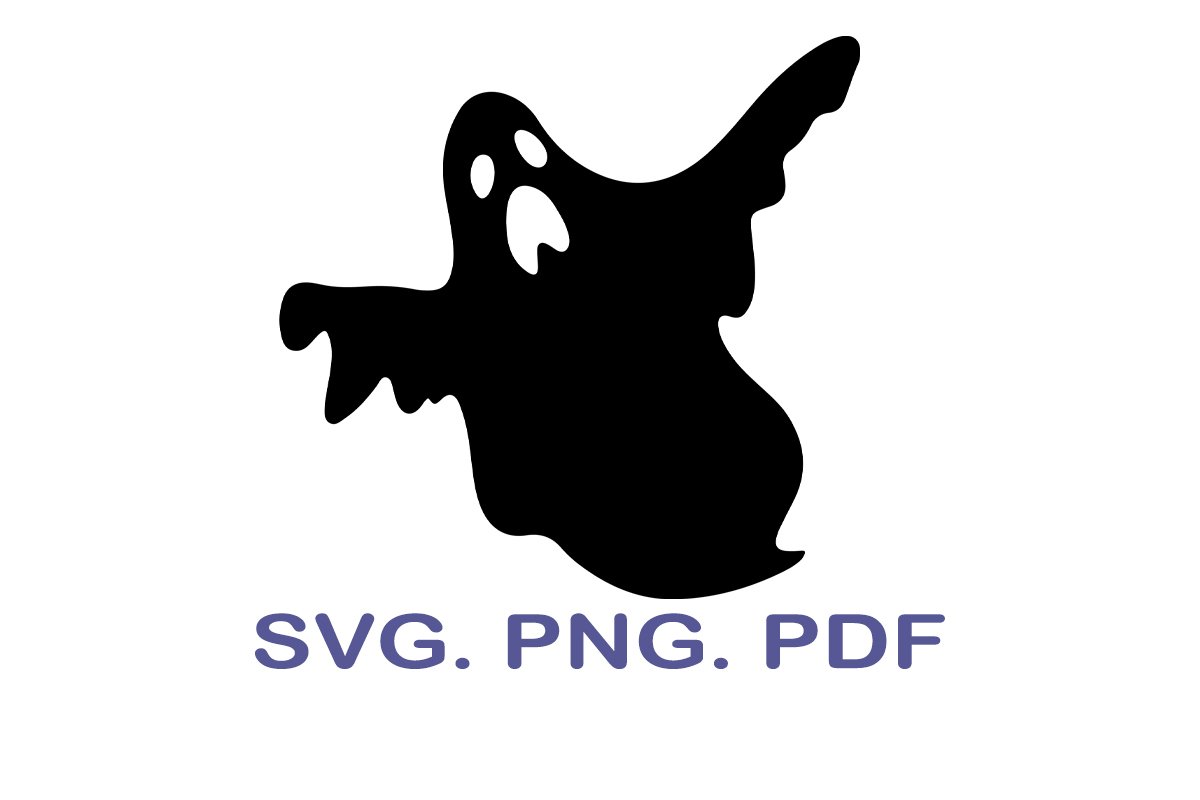 Halloween Ghost SVG, Ghost SVG, Halloween SVG - So Fontsy