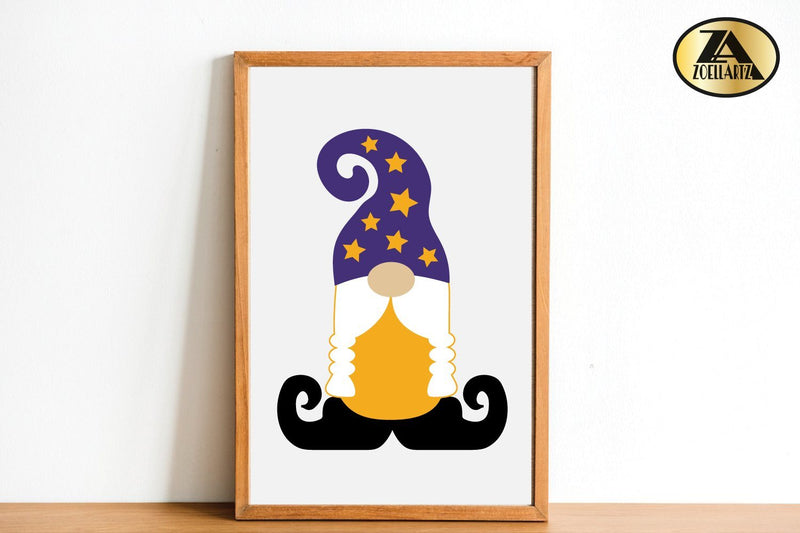 Halloween Gnome SVG Bundle Gnomes Witch Clipart for Cricut - So Fontsy