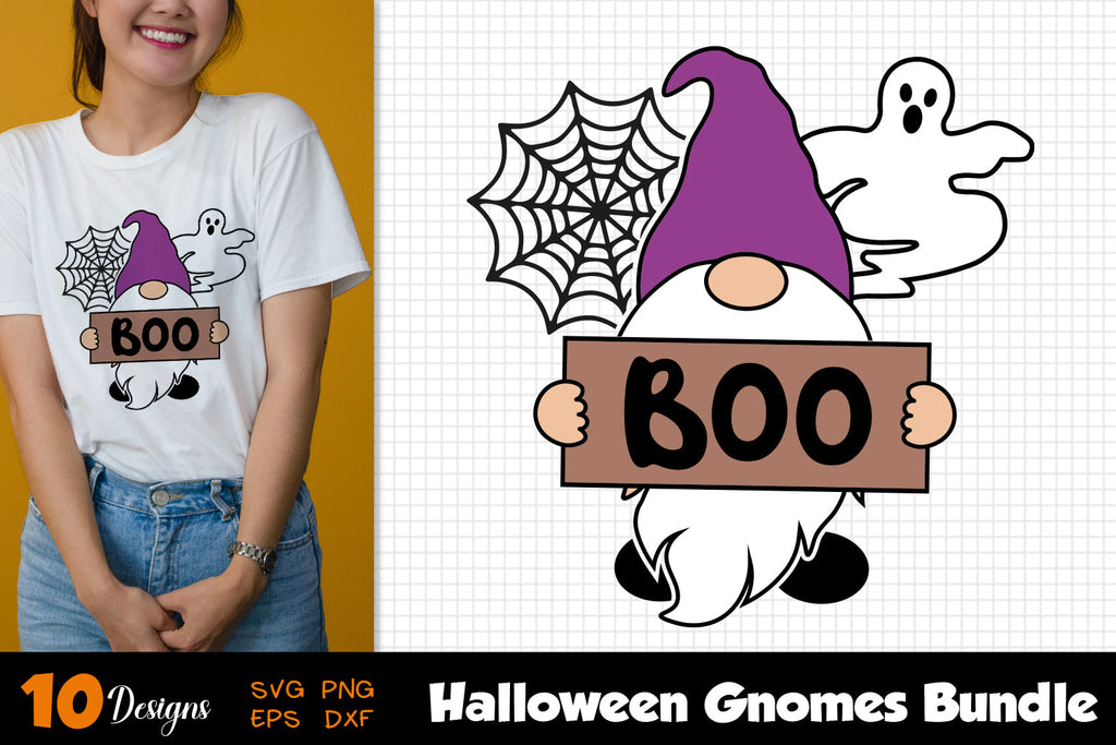 Halloween Gnomes Bundle Svg, Gnomes Svg, Halloween Svg - So Fontsy