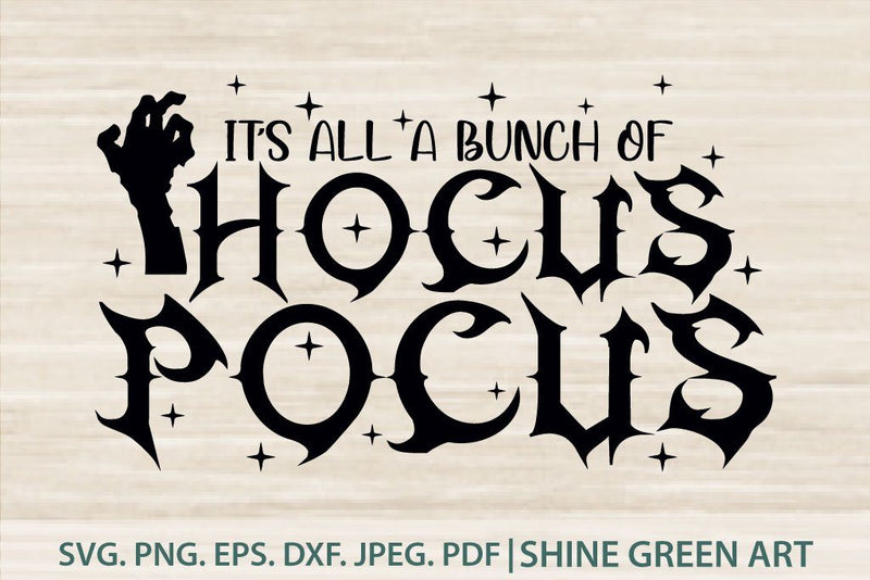Hocus Pocus SVG - Halloween - So Fontsy