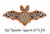 Halloween Mandala Bundle SVG - 5 Layered Mandala Designs - So Fontsy
