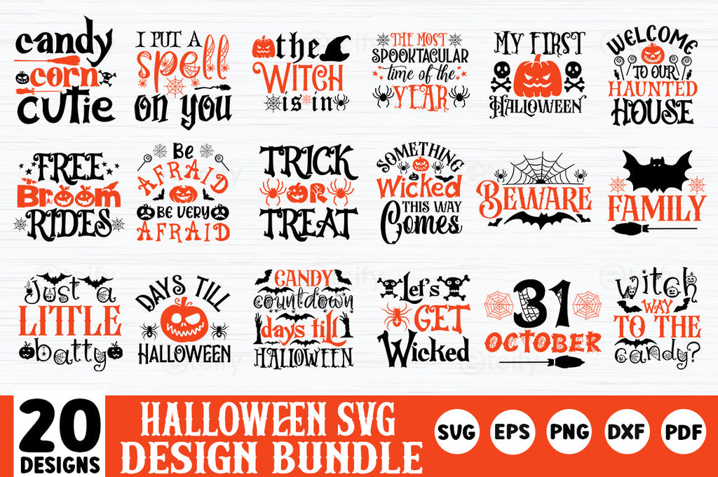 Halloween Mega bundle. 300+ designs - So Fontsy