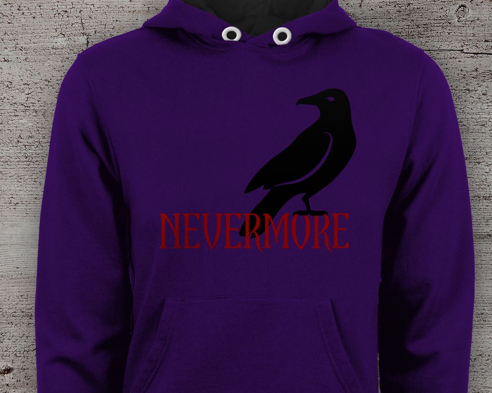 Halloween Nevermore Raven - So Fontsy