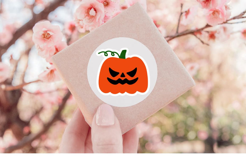 Halloween Pintable Stickers Png Bundle - So Fontsy