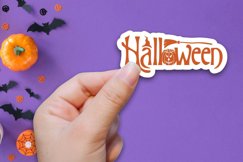 Halloween Printable Sticker - So Fontsy