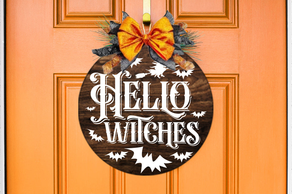 Halloween Round Signs Bundle - So Fontsy