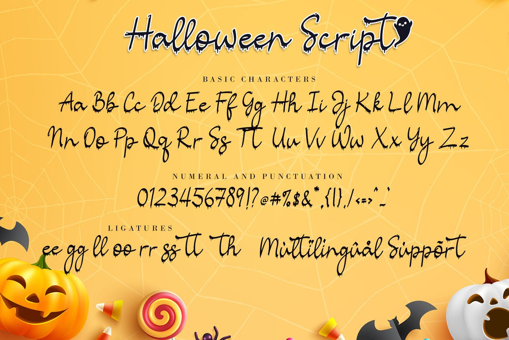 Halloween Script - So Fontsy