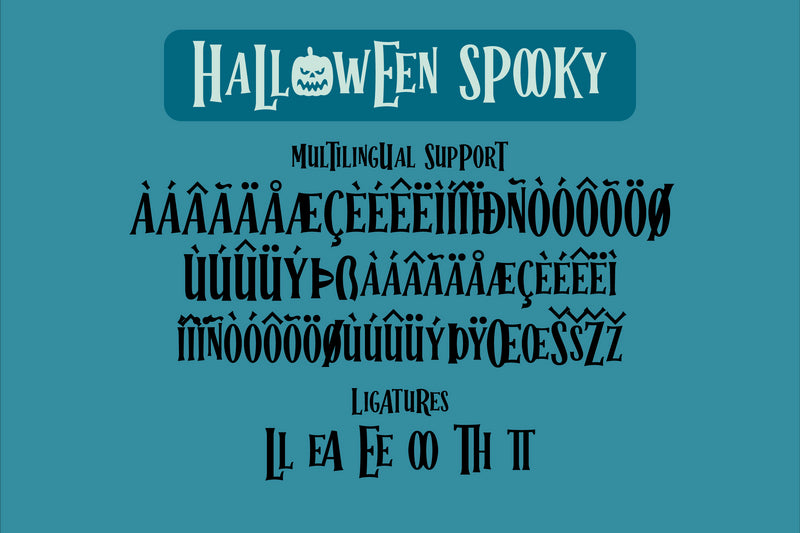 Halloween Spooky - Halloween Party Font - So Fontsy