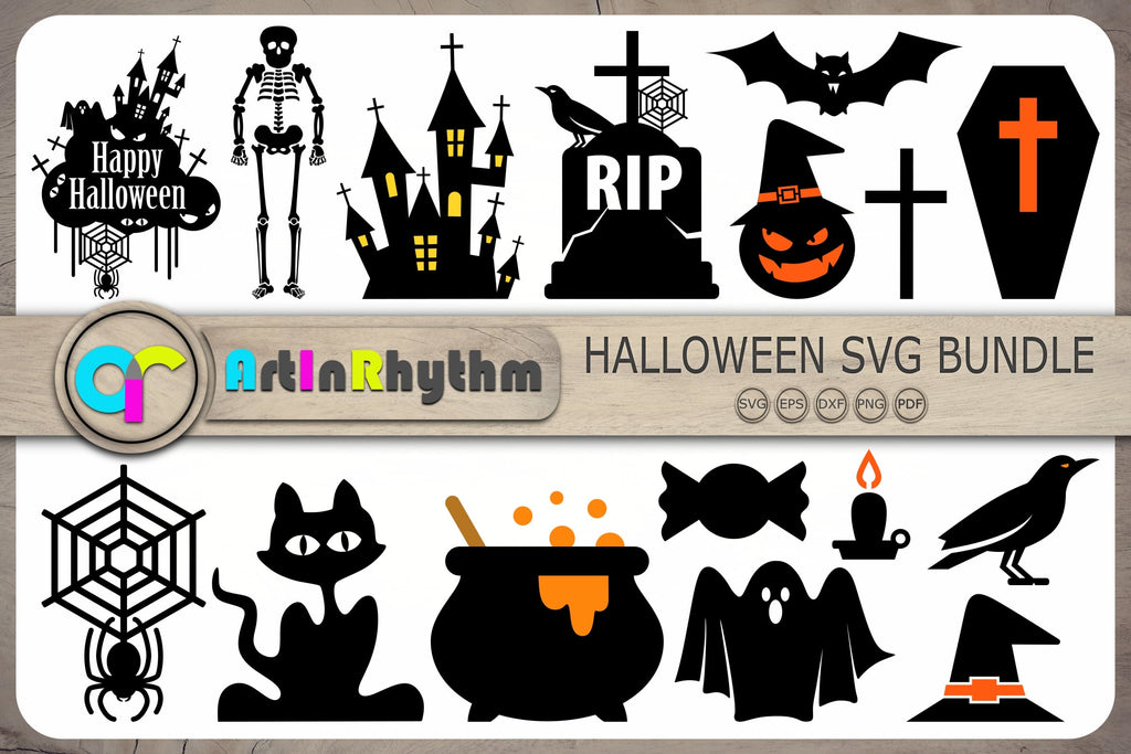 Halloween Svg Bundle, Halloween Svg, Hallowen Cliparts - So Fontsy