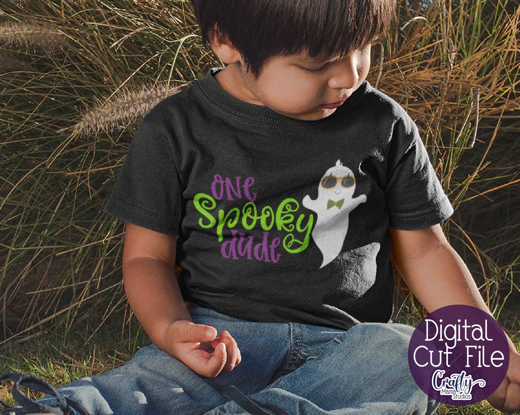 Halloween SVG, Ghost Svg, One Spooky Dude, Spooky Svg - So Fontsy