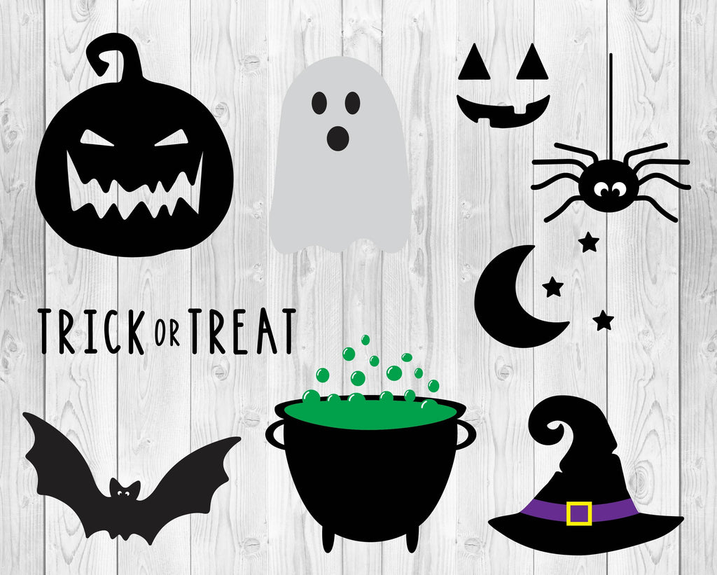 Halloween SVG | Halloween Clipart | Witch SVG | Ghost SVG | Pumpkin sv ...