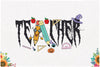 Halloween Teacher Sublimation - So Fontsy